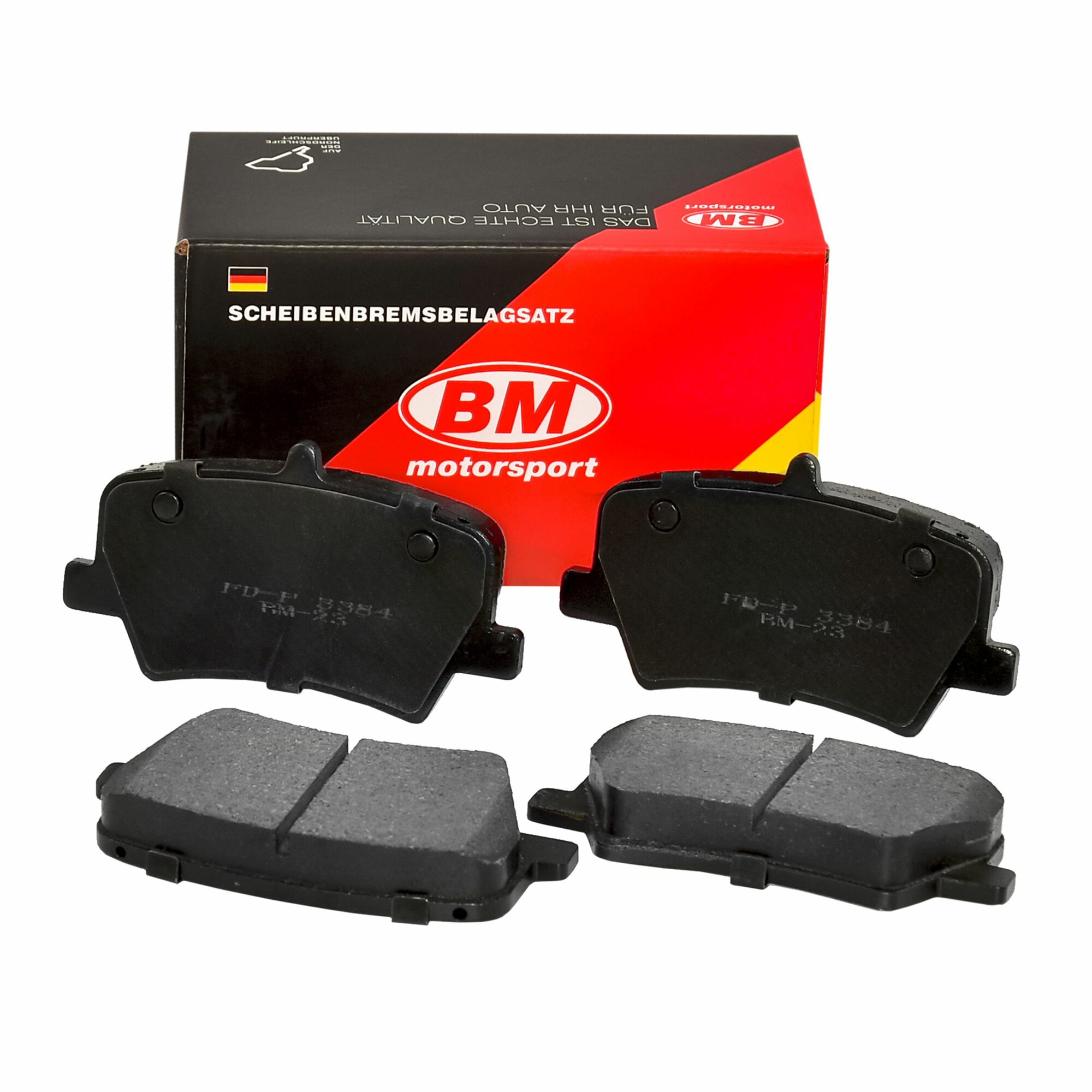 Bm колодки тормозные fd3384