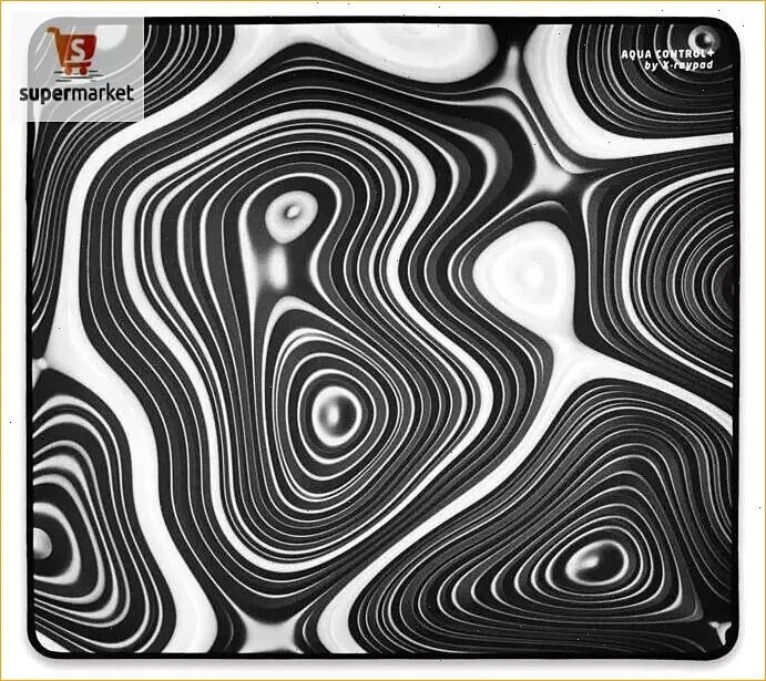 Коврик для мышки X-raypad Aqua Control+ by X-raypad L серый для геймеров, большой, тканевый
