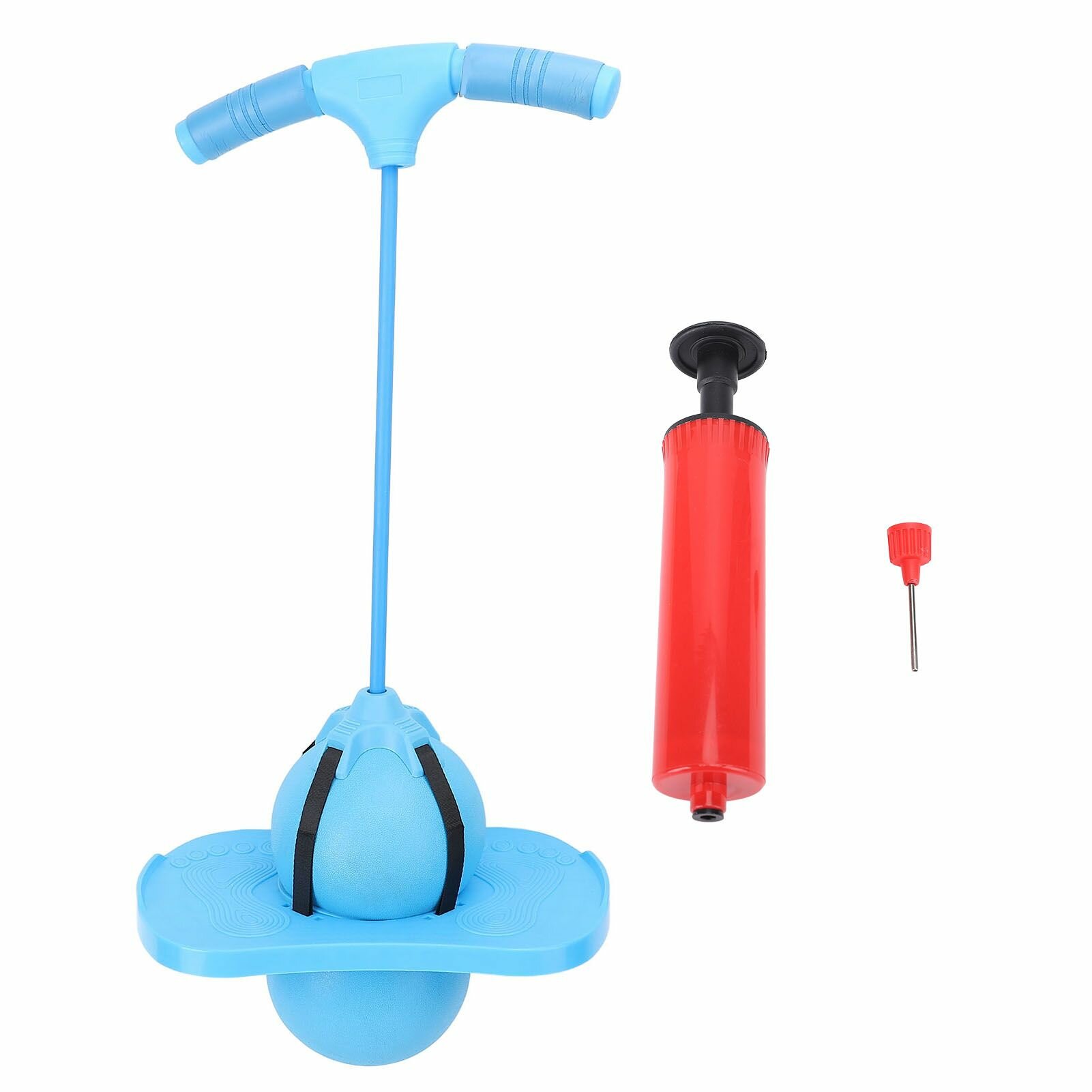 Упражнения с мячом для баланса с ручкой, до 290 кг, для тренировки координации и мышц