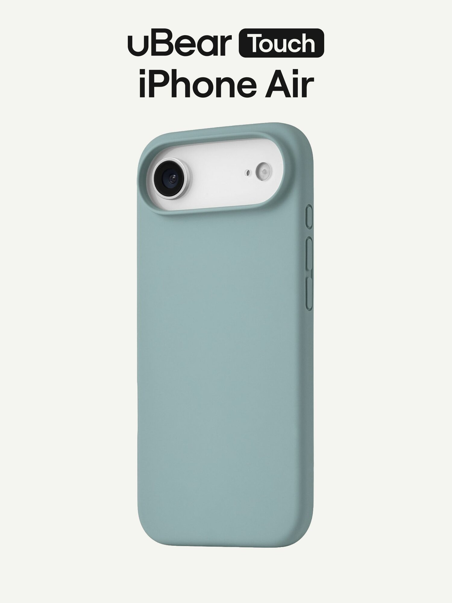 Чехол на iPhone Air uBear Touch Mag Case, магнитный, цвет: голубой