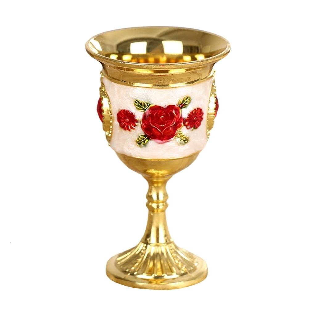 Ретро-бокал из сплава, сафлор - 1