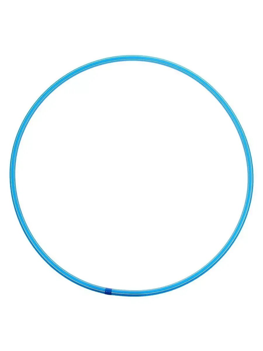 Обруч, диаметр 70 см, цвет голубой