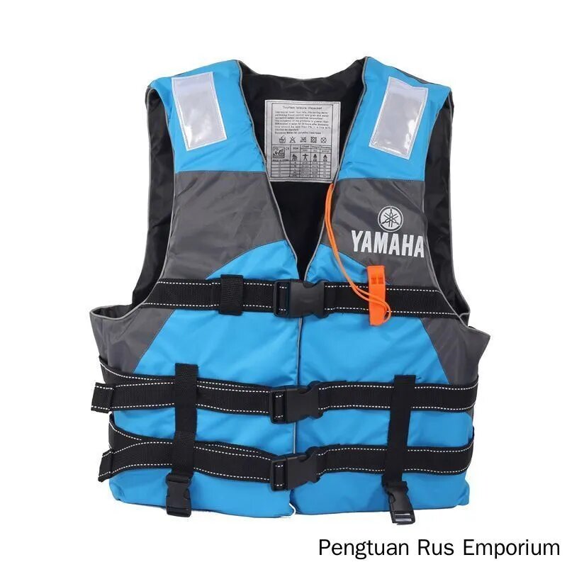 Спасательный жилет Yamaha, Универсальный размер, Синий/Серый