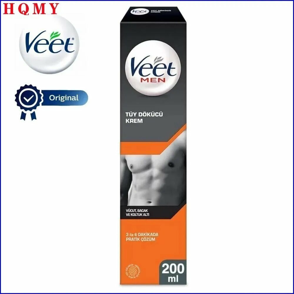 Эксклюзивный крем Veet Men для депиляции, 200 мл