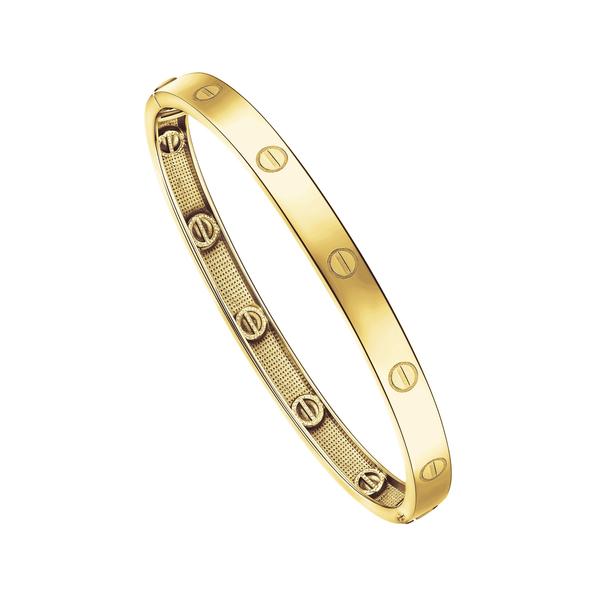 Браслет, серебро, 925 проба, золочение