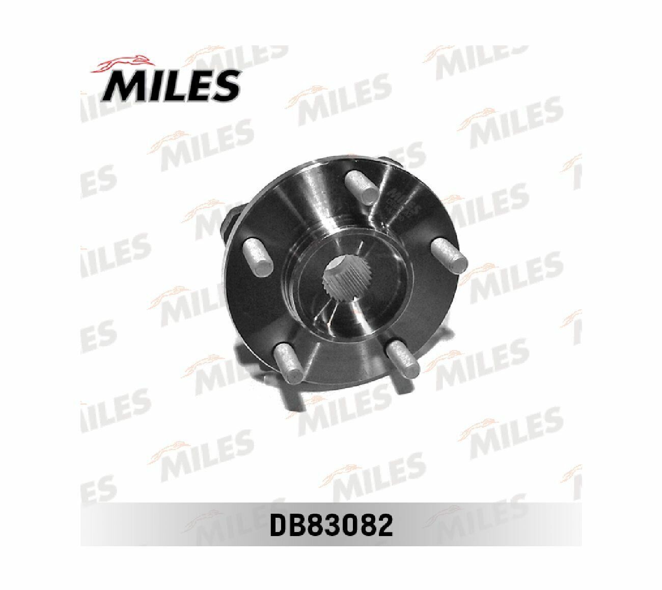 Подшипник передний ступицы комплект [cтупица] MILES DB83082