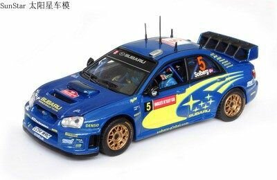 VITESSE Модель автомобиля из литого под давлением сплава в масштабе 1:43 Subaru Impreza WRC03 43100