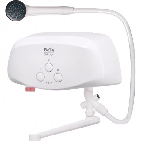 Водонагреватель проточный Ballu 3-Logic TS (3,5 kW) - кран+душ