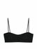 Купальник Maryan Mehlhorn Beaded bikini top, размер 40, черный/черный