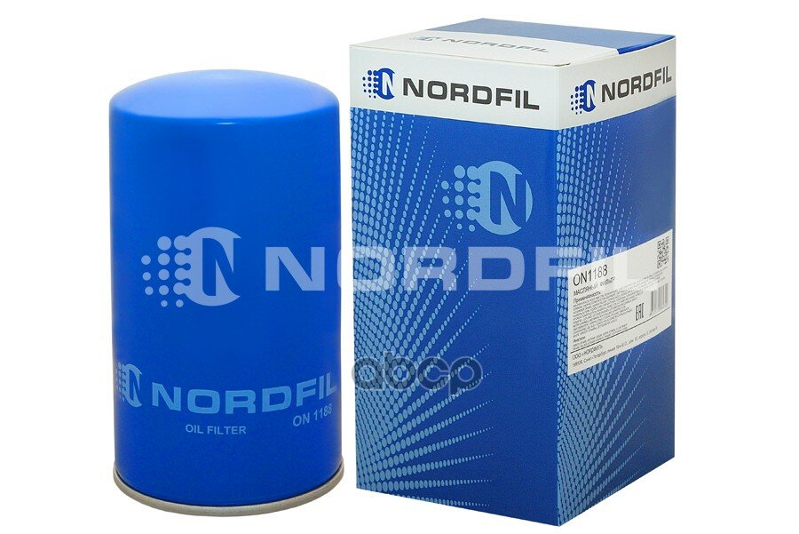 Фильтр масляный CATERPILLAR CUMMINS DAF FORD KAMAZ KOMATSU NEW HOLLAND NORDFIL арт. on1188