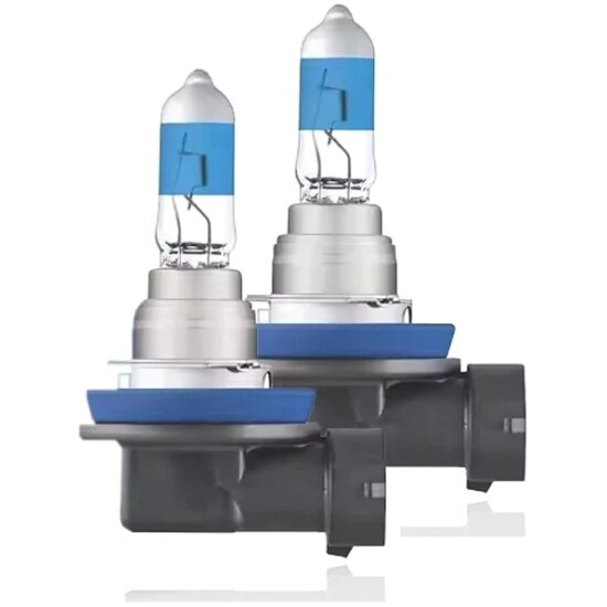 Лампа автомобильная Osram XWhite Blue +30% H11 55W PGJ19-2 4000K 12V, 2шт, 62211XWB-HCB