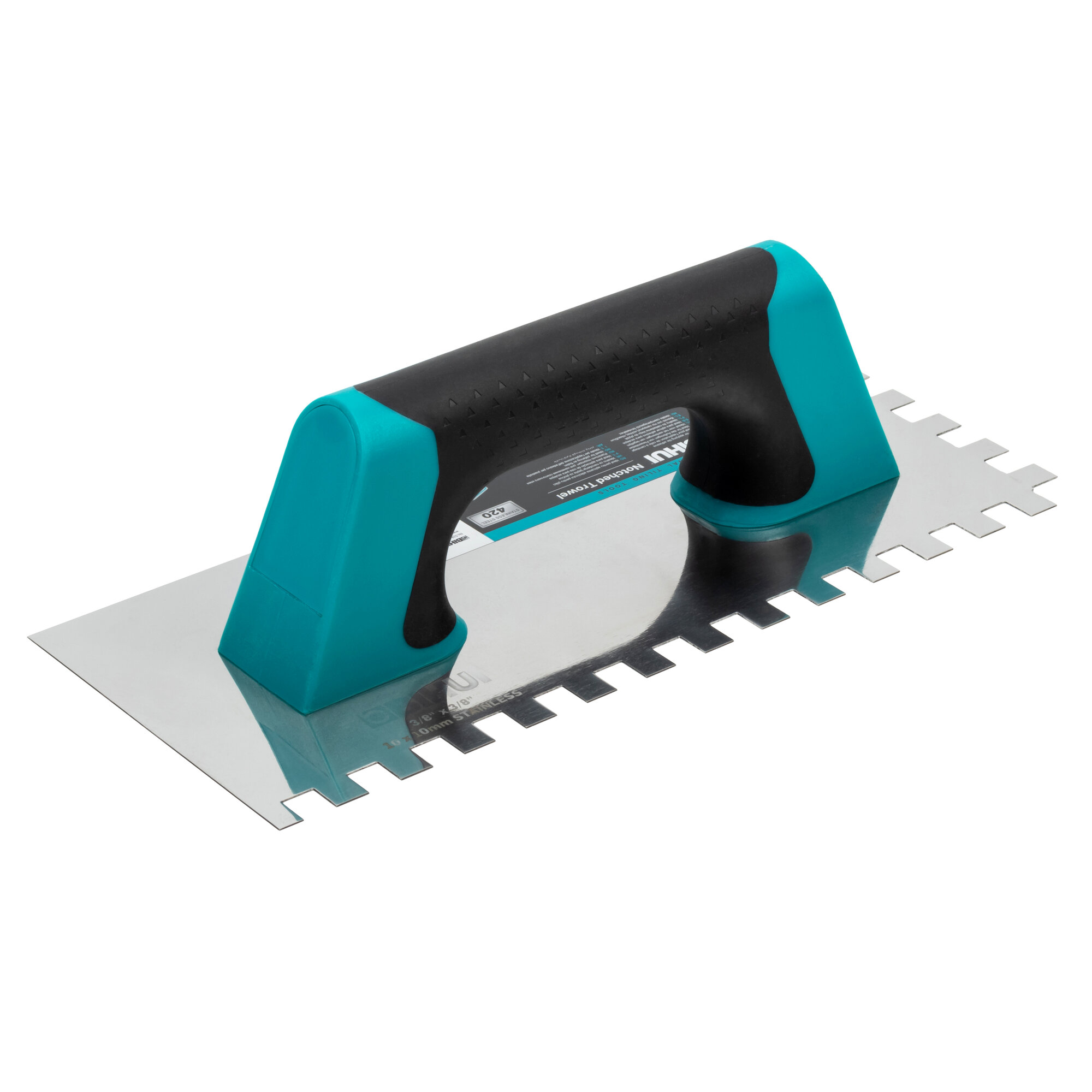 Гребенка BIHUI из нержавеющей стали, 280*120мм, зуб 10мм, толщина 1мм, закрытая рукоять, арт. PTSD10