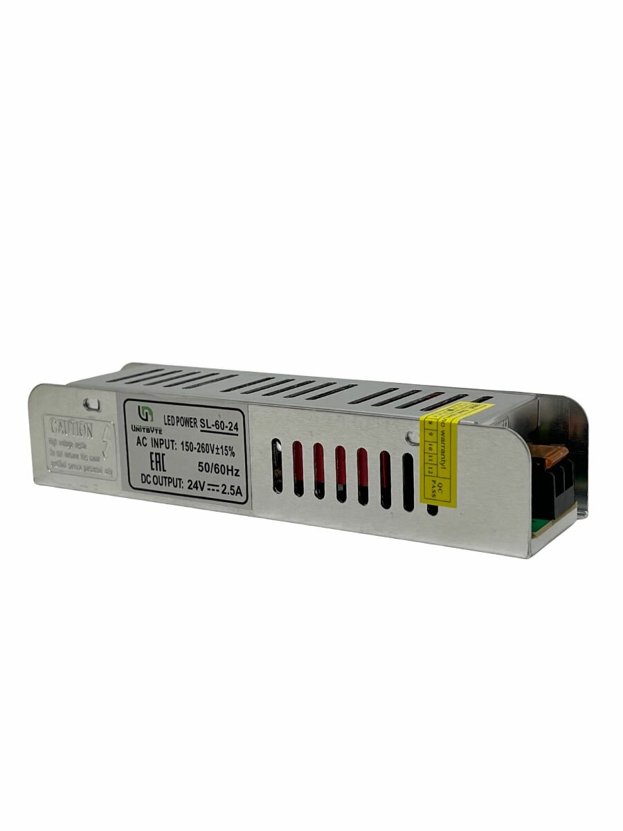 Блок питания SL/24V/60W/2.5A/IP20 — фото 1