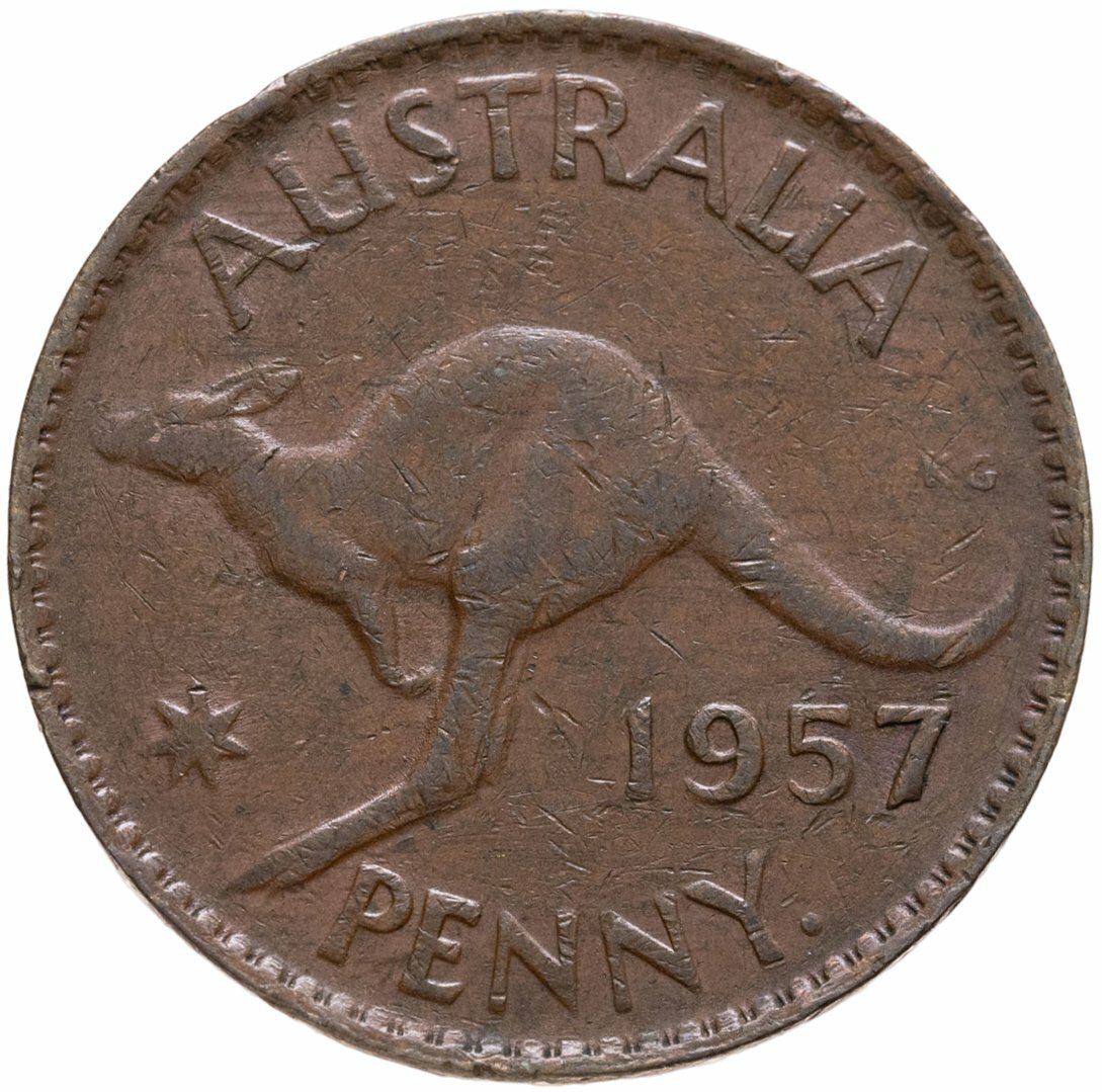 Австралия 1 пенни (penny) 1957