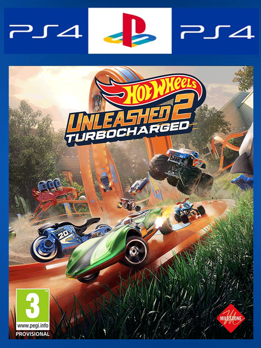 Игра Hot Wheels Unleashed 2 Turbocharged для Playstation 4, Английский язык, Цифровая версия