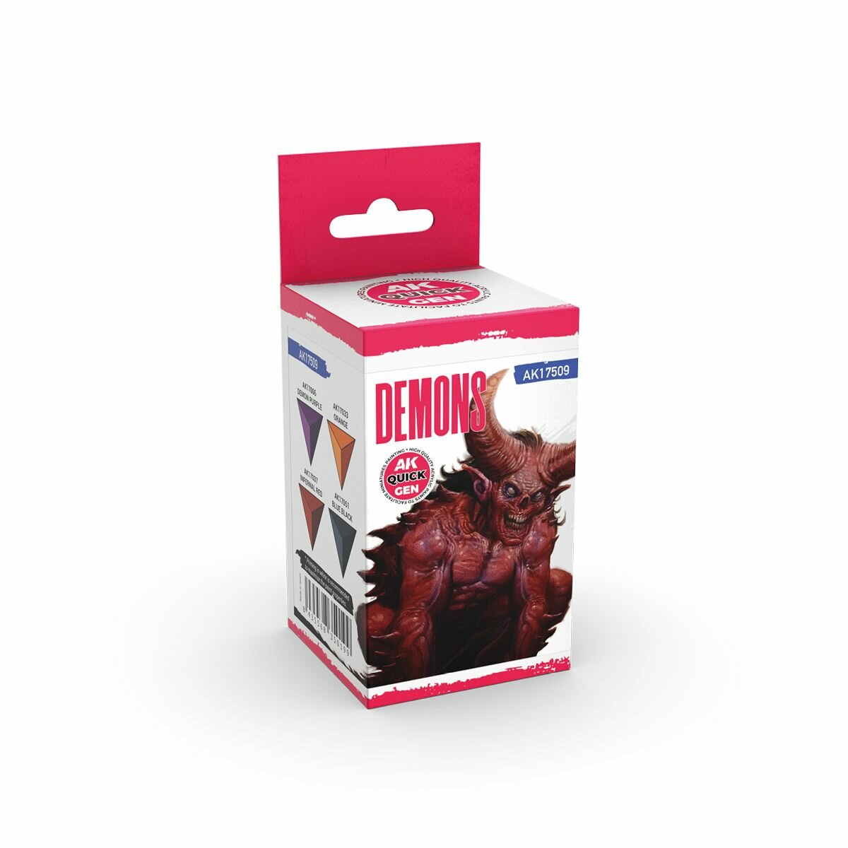 Набор акриловых красок AK Interactive - QUICK GEN Set - Demons