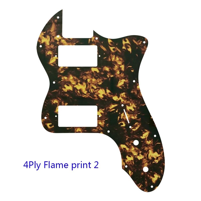 Пикгард Telecaster 4Ply Flame print 2
