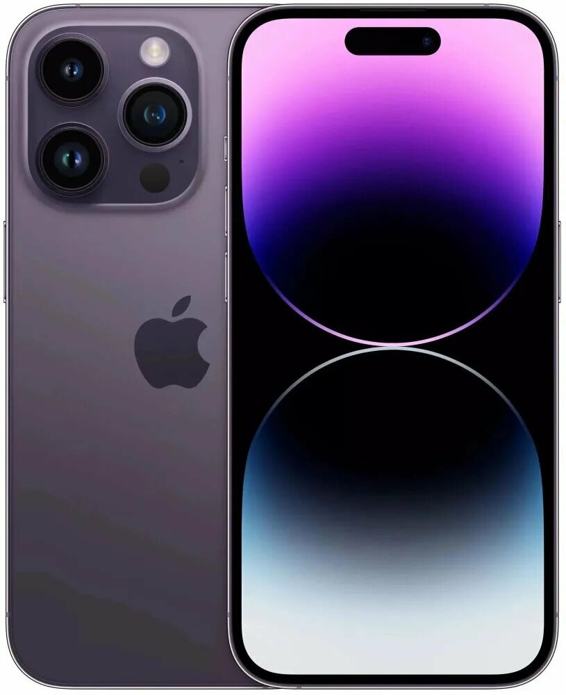 Apple Смартфон iPhone 14 Pro SIM+SIM 6/512 ГБ, пурпурный
