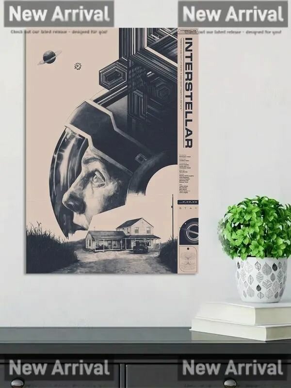 Картина "Печать струй", 70х50 см