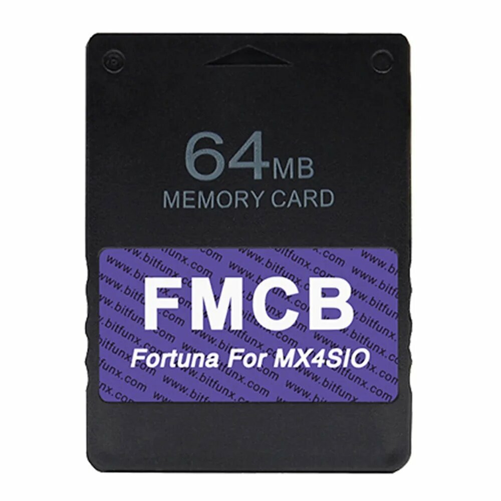 64MB FMCB Card V1.966 для PS2 MX4SIO SIO2SD Адаптер SDкарты Установлен OPL для игровых консолей Playstation2, для PS2 Slim