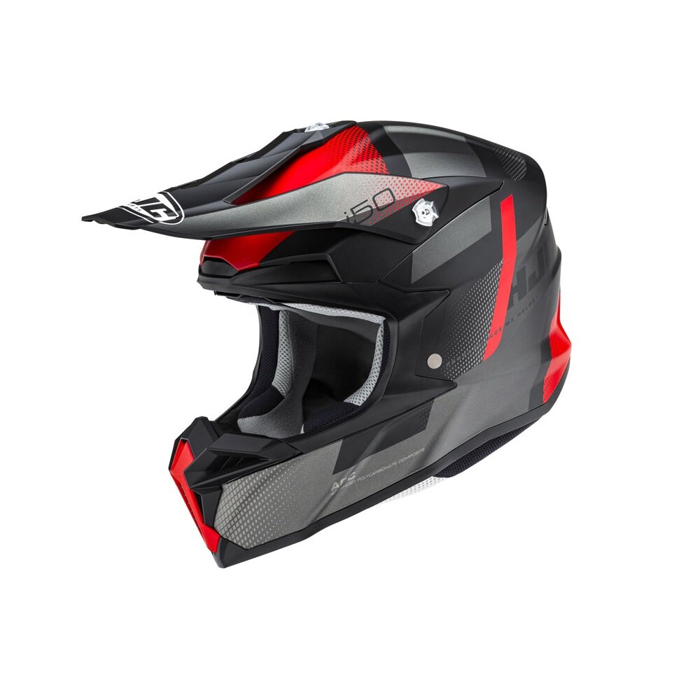 Мотошлем HJC I-50 MIMIC MC1SF. L. Серый-красный