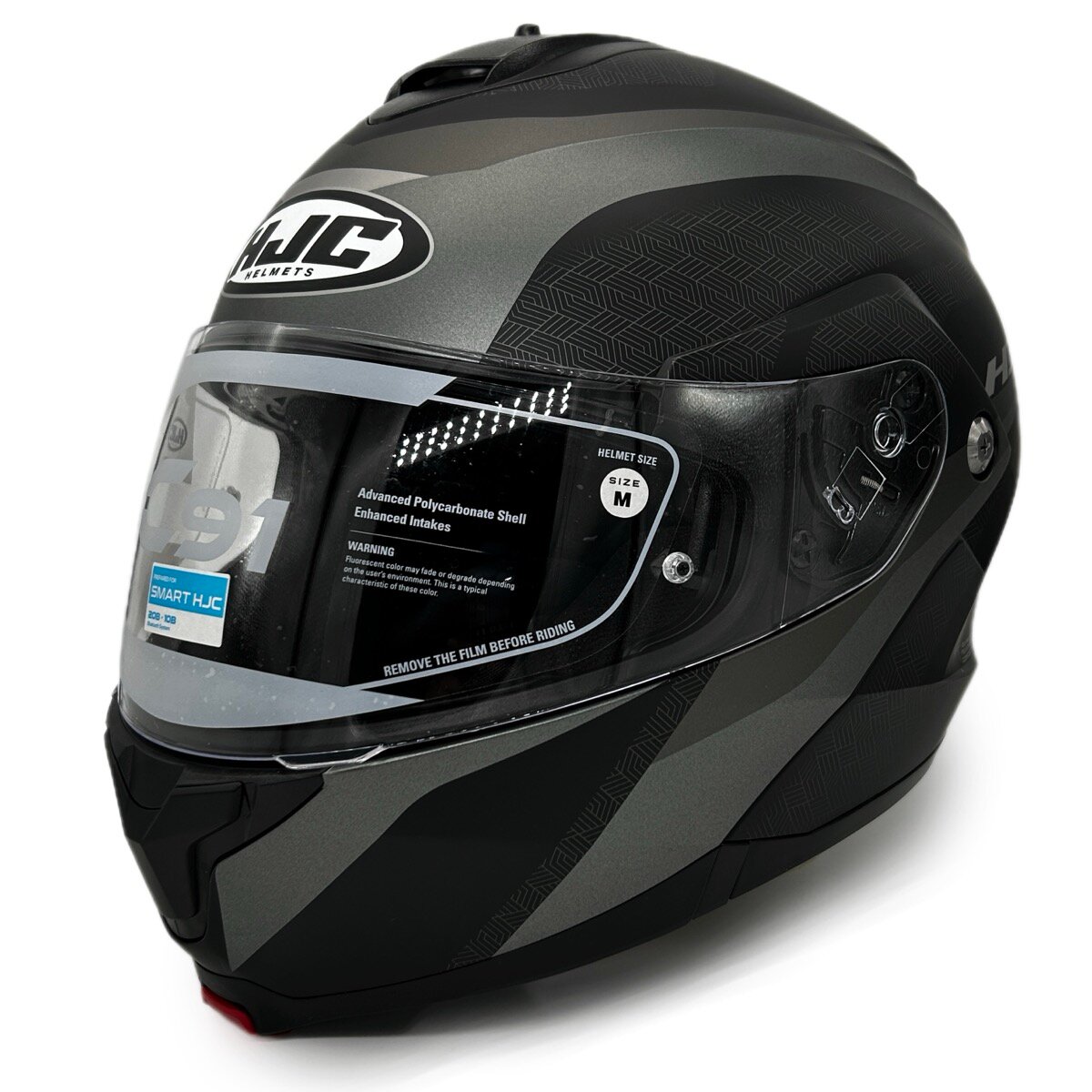 Мотошлем HJC C-91 TALY MC5SF. M. Черный-серый