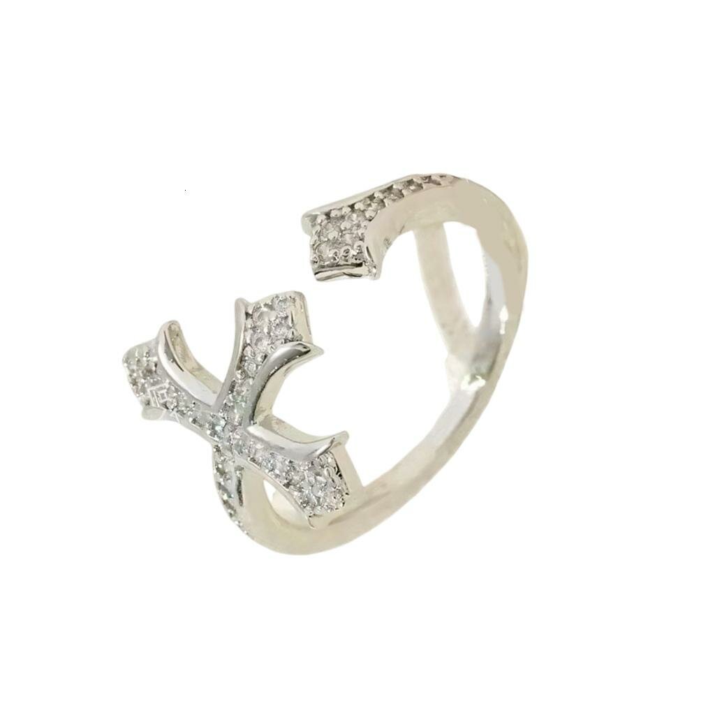 Кольцо с крестами, Серебро