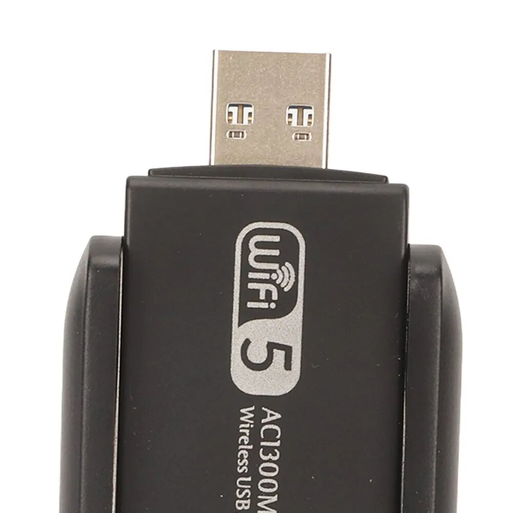Wi-Fi адаптер AC1300Mbps Wireless USB Adapter Wifi 5 Dual Band Network Adapter для компьютера — фото 1