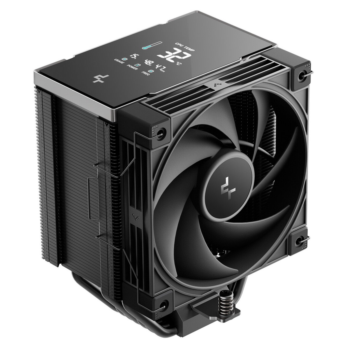 Кулер для процессора Deepcool AK700 DIGITAL NYX, 280Вт, 4-pin, RTL (R-AK700-BKNNMN-GJD-1)