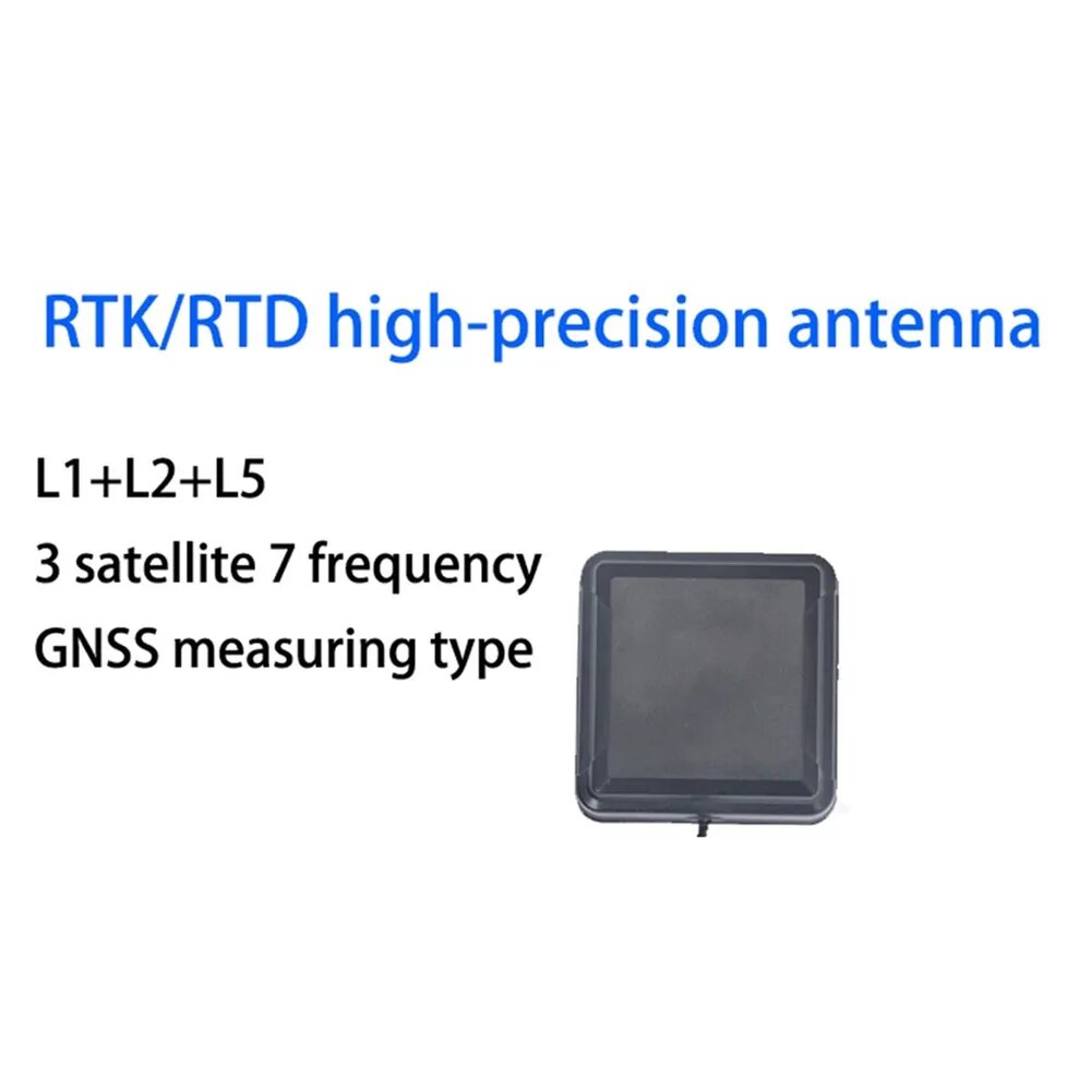 Высокоточная антенна RTK RTD с сантиметровым позиционированием L1+L2+L5, 3-спутниковая 7-частотная GNSS-измерения