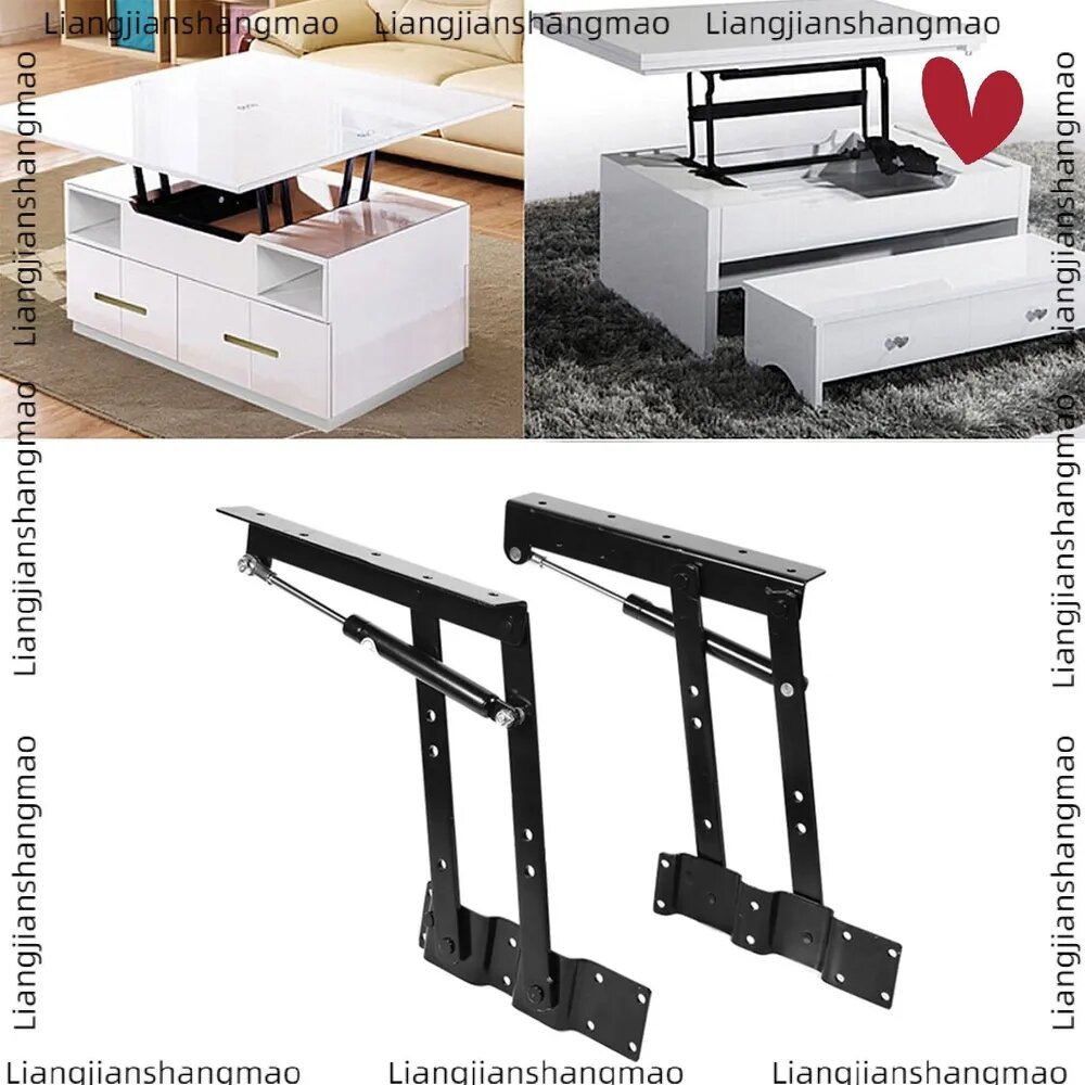 Подъемный механизм для журнального стола, стола-трансформера. Мебельная фурнитура для дома