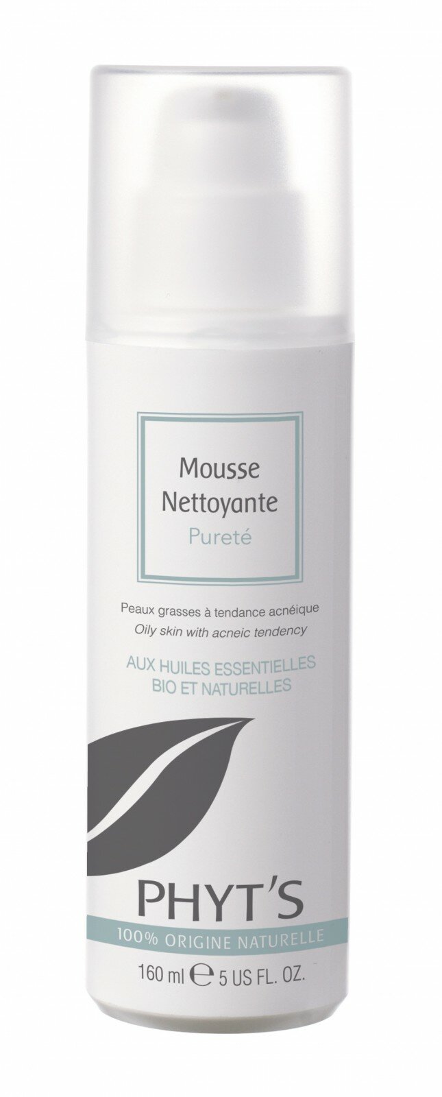 PHYT'S Mousse Nettoyante Purete Гипоаллергенный мусс "Очищение" для жирной и проблемной кожи лица 160 мл