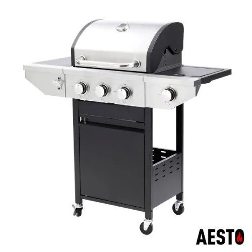 Гриль газовый Aesto с 3 горелками 11107