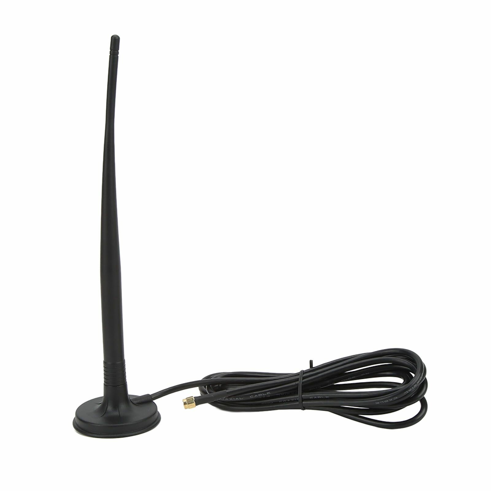 Водонепроницаемая антенна 15DBI 4G Внешняя всенаправленная красная медная проволочная антенна всасывающая чашка для беспроводного мониторинга