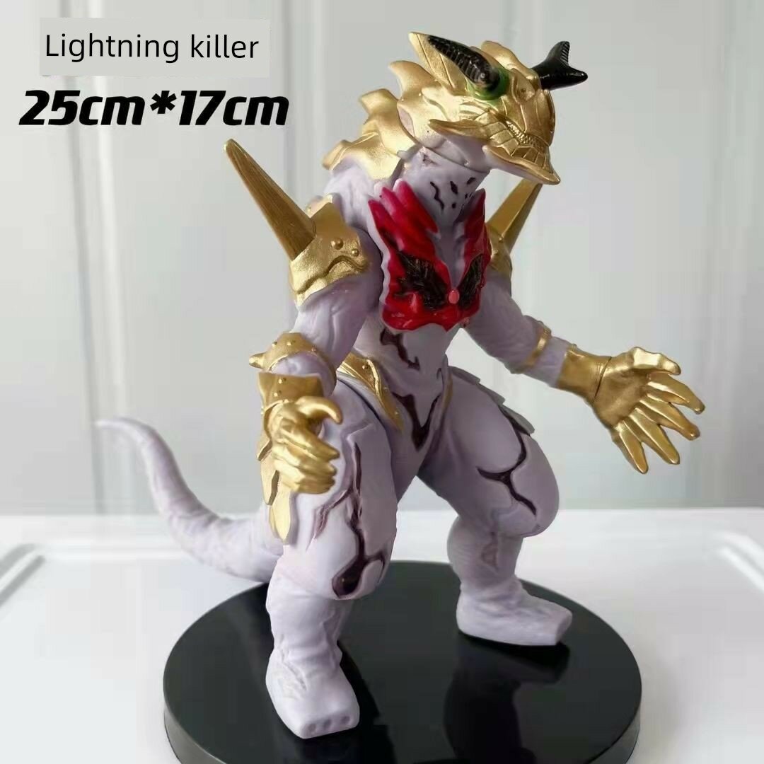 Новая большая фигурка монстра Jika Chimera King Ultimate Fusion из мягкой резины, модель Super 8 Brothers,