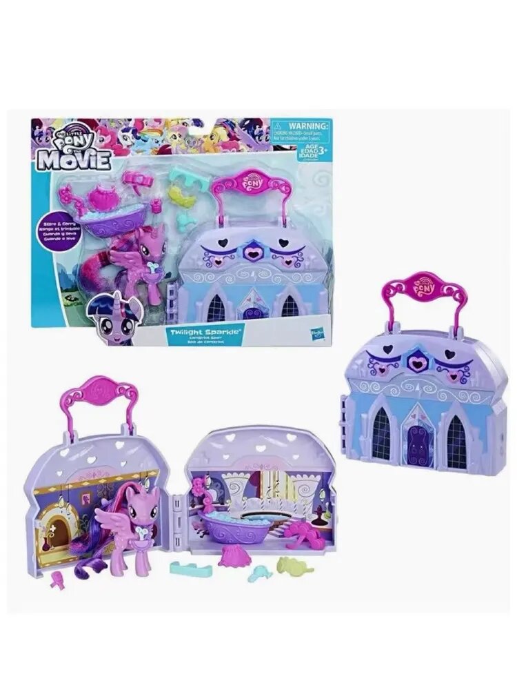 Игровой набор My Little Pony "Принцесса Твайлайт Спаркл" с замком и аксессуарами для волос
