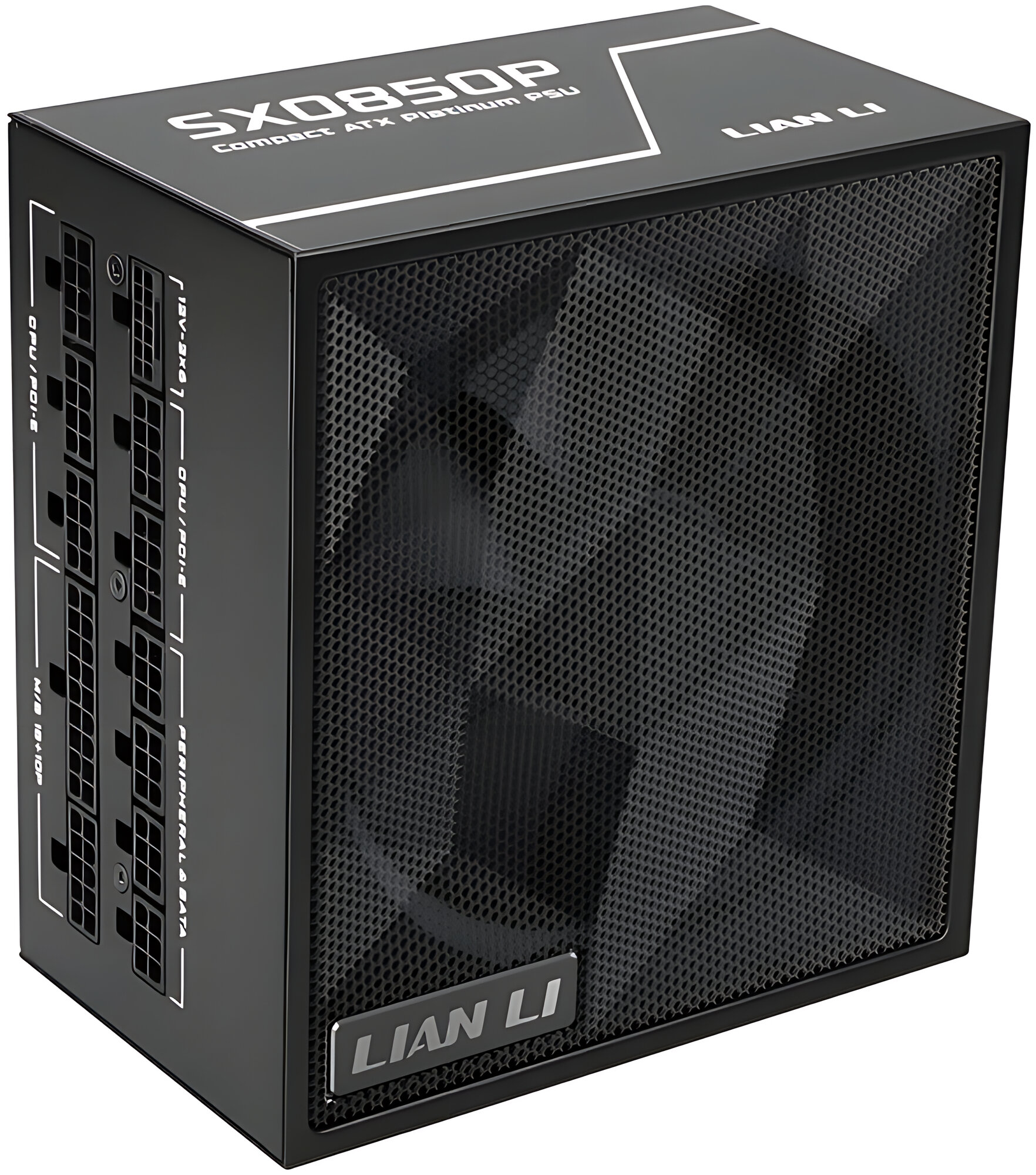 Блок питания Lian Li 850W SX0850P Black, модульный, 16 Pin PCIe 5.1, 80 PLUS Platinum (G9P.SX0850P.B000.RU)