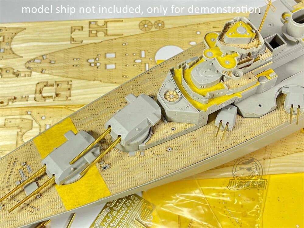 1/350 Масштаб обновления набора для трубки 05359 немецкого линейного корабля Tirpitz