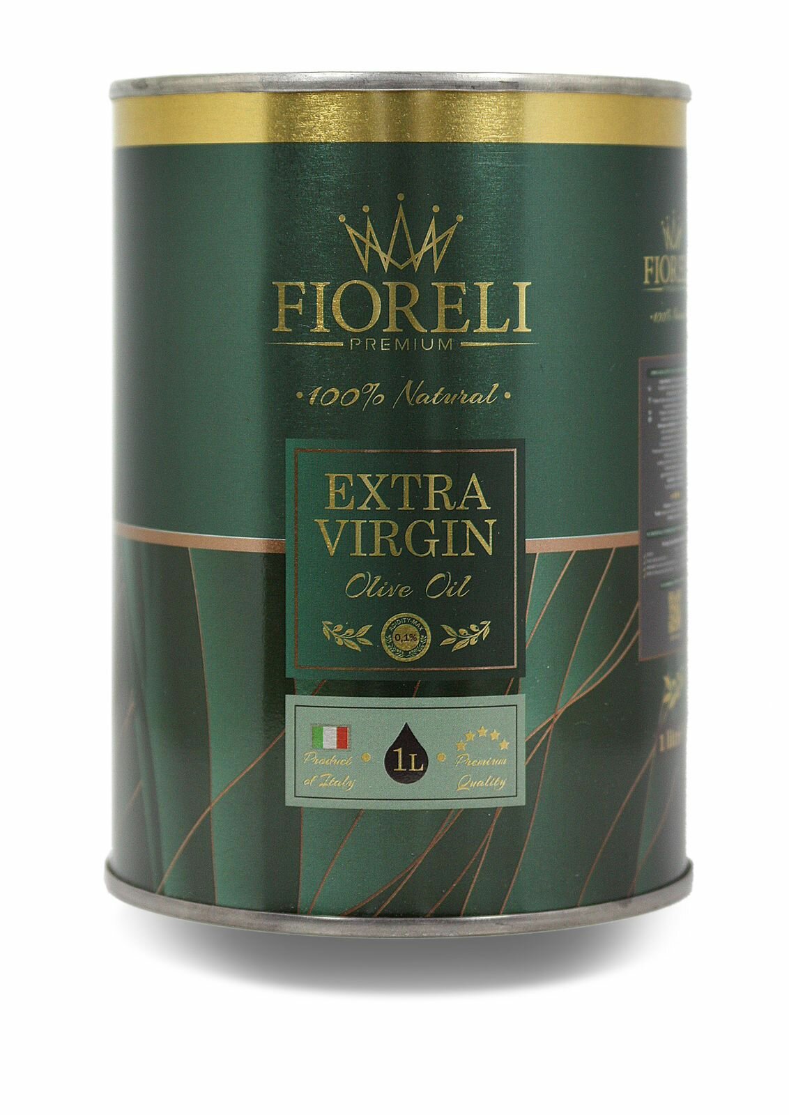 Оливковое масло Extra Virgin FEROLI 1л Италия, холодный отжим, без ГМО