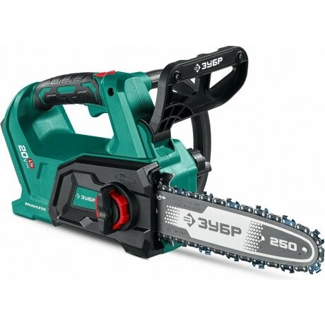 Пила цепная аккумуляторная ЗУБР 20 В, 250 мм шина, без АКБ (LMS), (ПЦБ-2025)