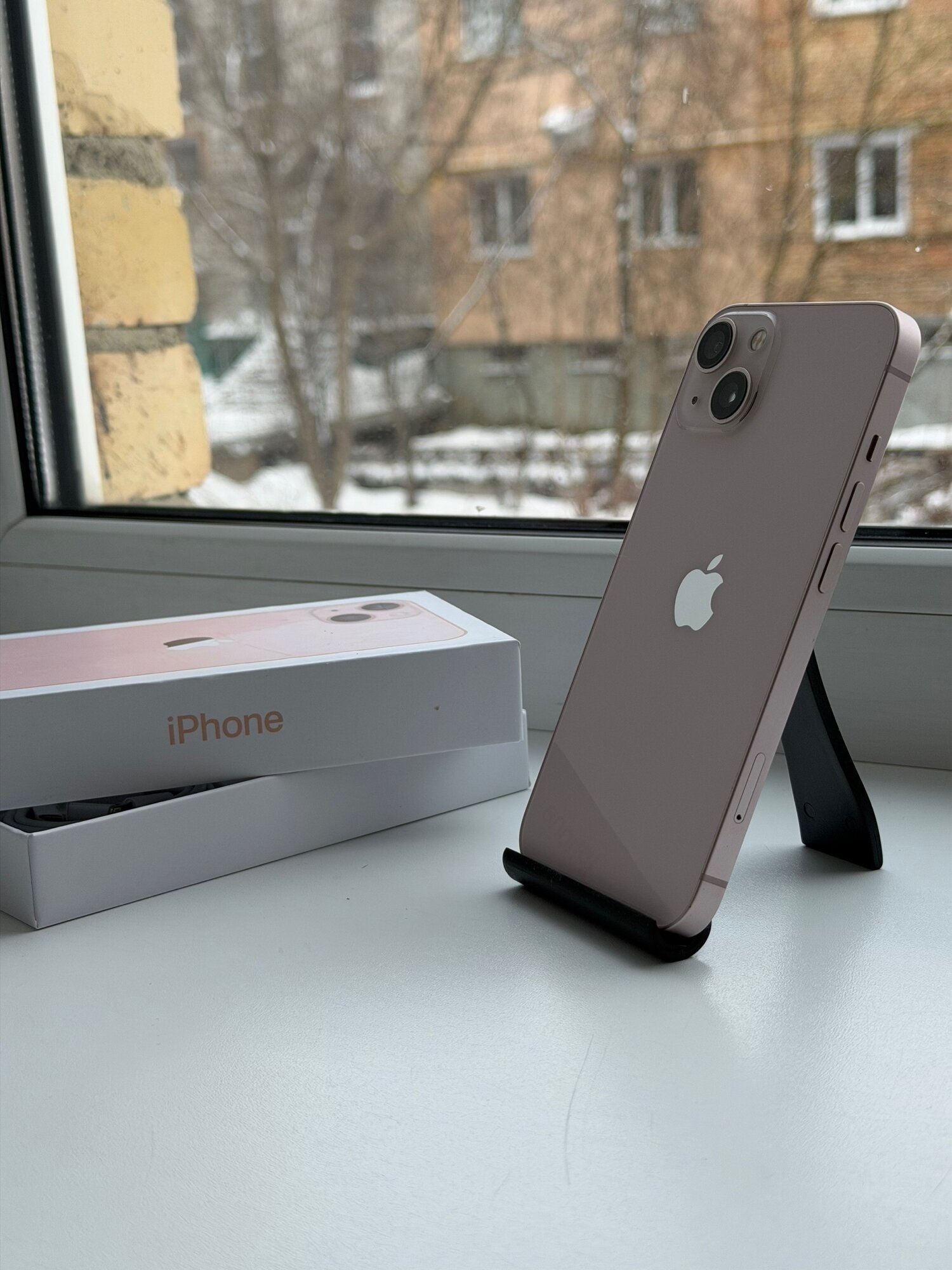 Смартфон Apple iPhone 13 128 ГБ RU, Dual: nano SIM + eSIM, розовый