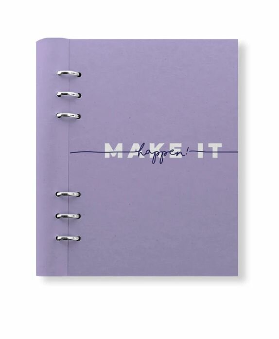 Блокнот на кольцах FILOFAX Classic A5 185*212* 29 мм Clipbook Make it Happen