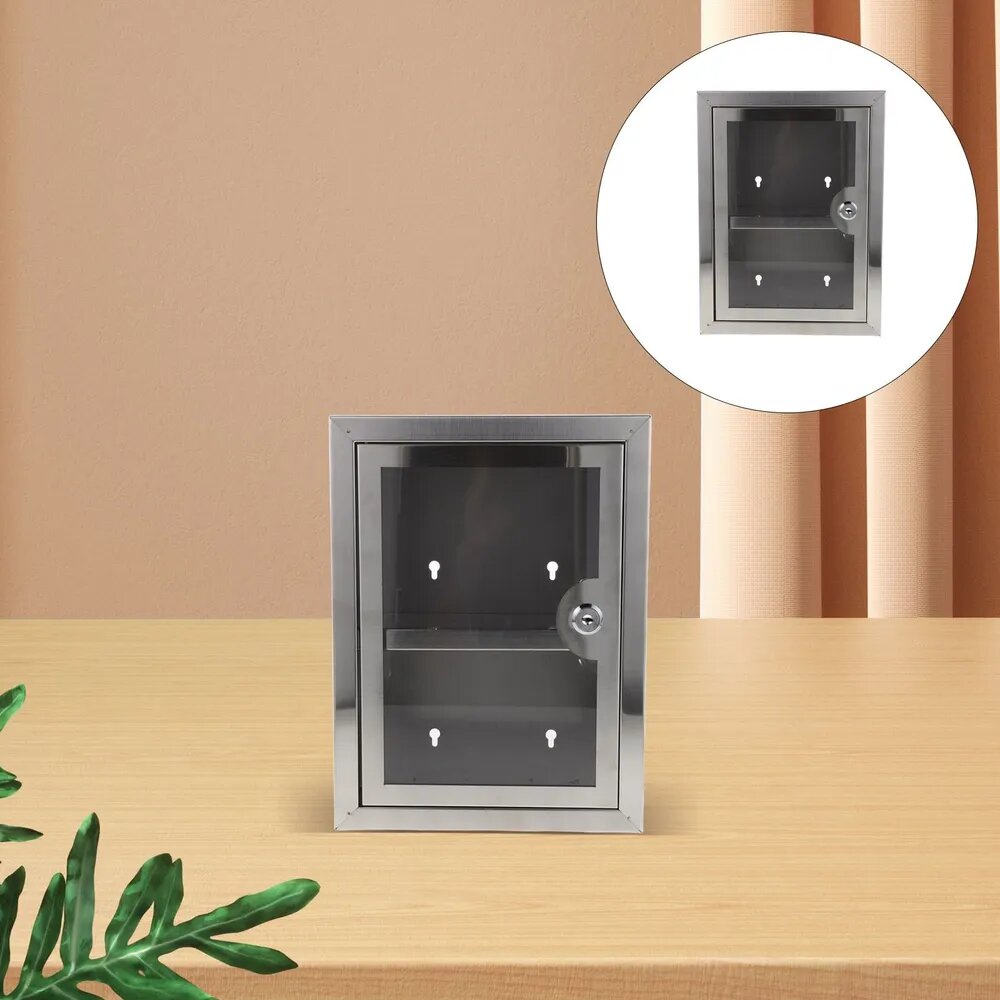 Коробка для хранения длина 26.61 см, ширина 21.88 см, высота 11.06 см.