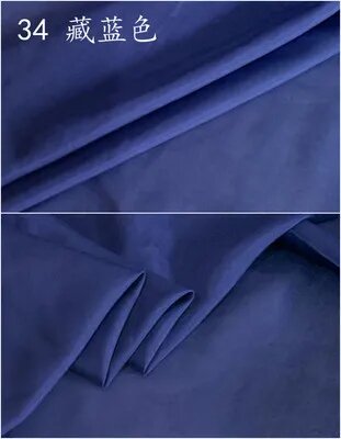 Ocelot шелково-хлопковая ткань белая тонкая 1 метр Темно-синий, cxsc035