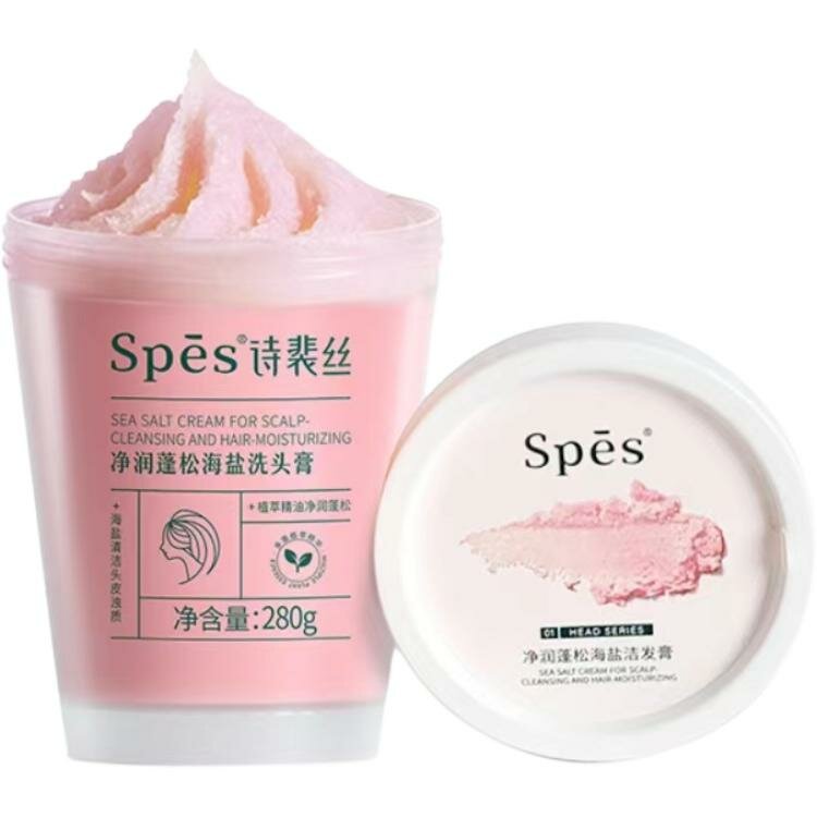 Морская соль для кожи головы и волос Унисекс Spes, 280г, для ухода за кожей головы и волос, 5726174