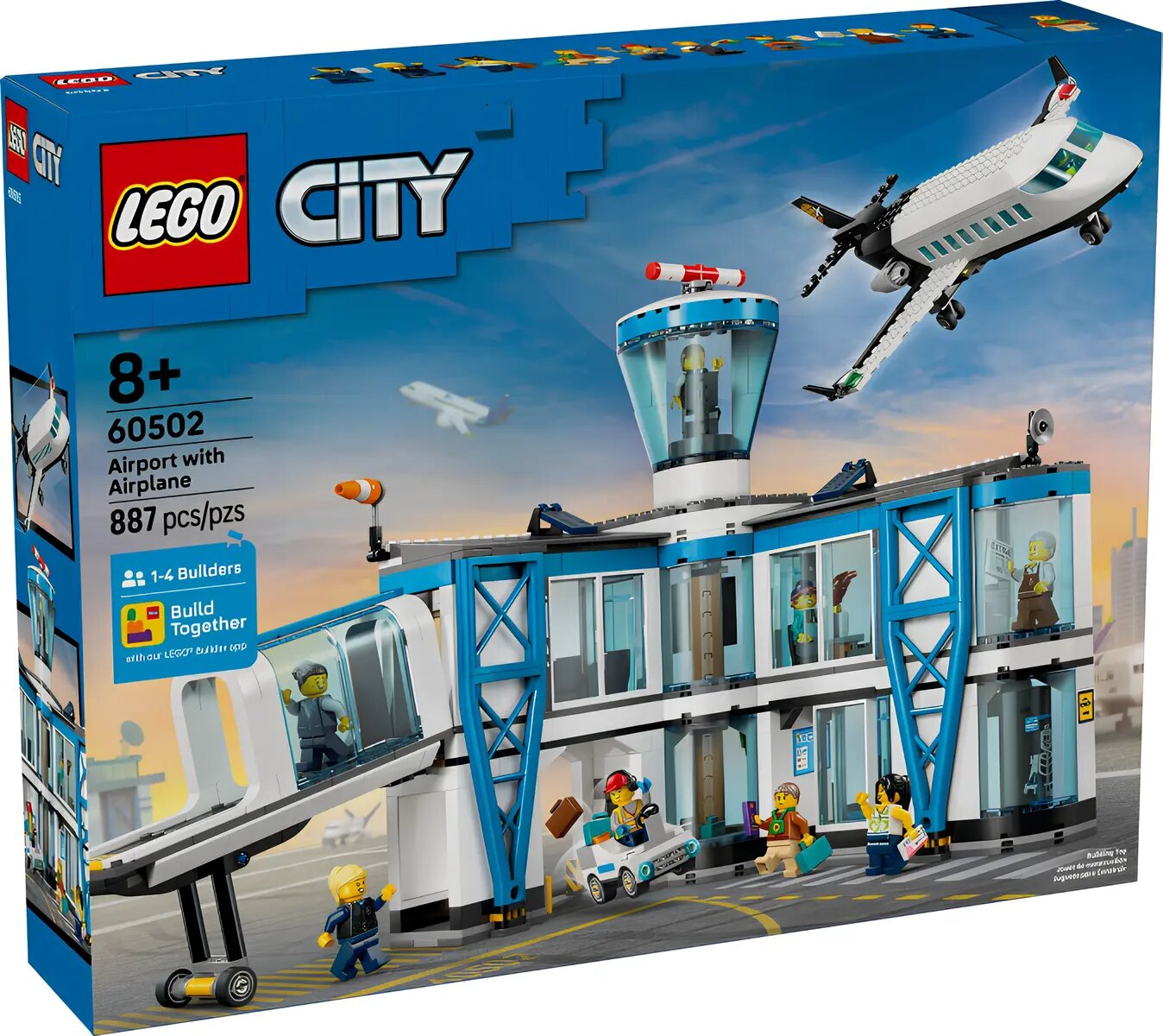 Конструктор LEGO City 60502 Аэропорт с самолетом