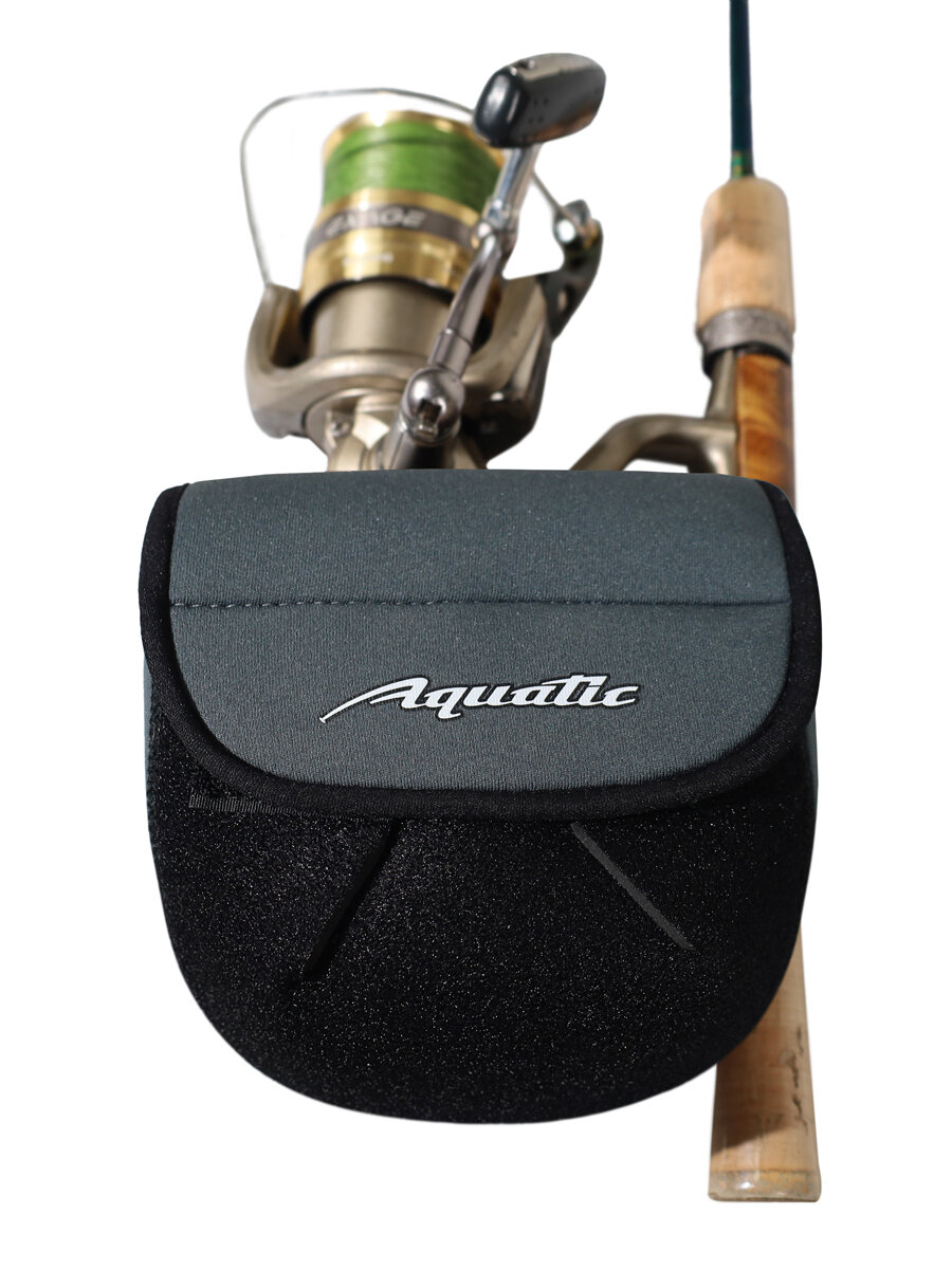 Чехол неопреновый Aquatic Ч-49Г для катушки 2000-4000 регулируемый