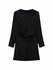 Платье SIMKHAI Long-sleeve mini dress, размер 10, black/black