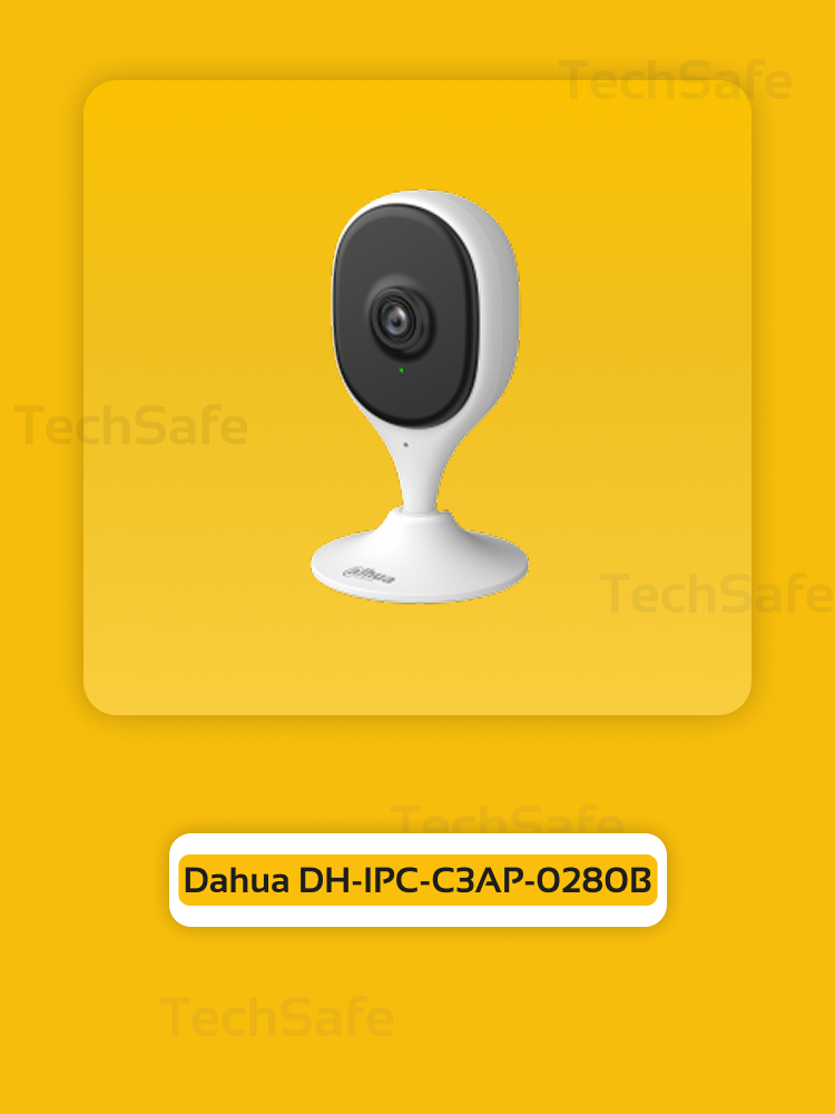 DH-IPC-C3AP-0280B 3 Мп внутренняя компактная IP-камера с ИК до 10 м и Wi-Fi, идеальна для офисов и магазинов