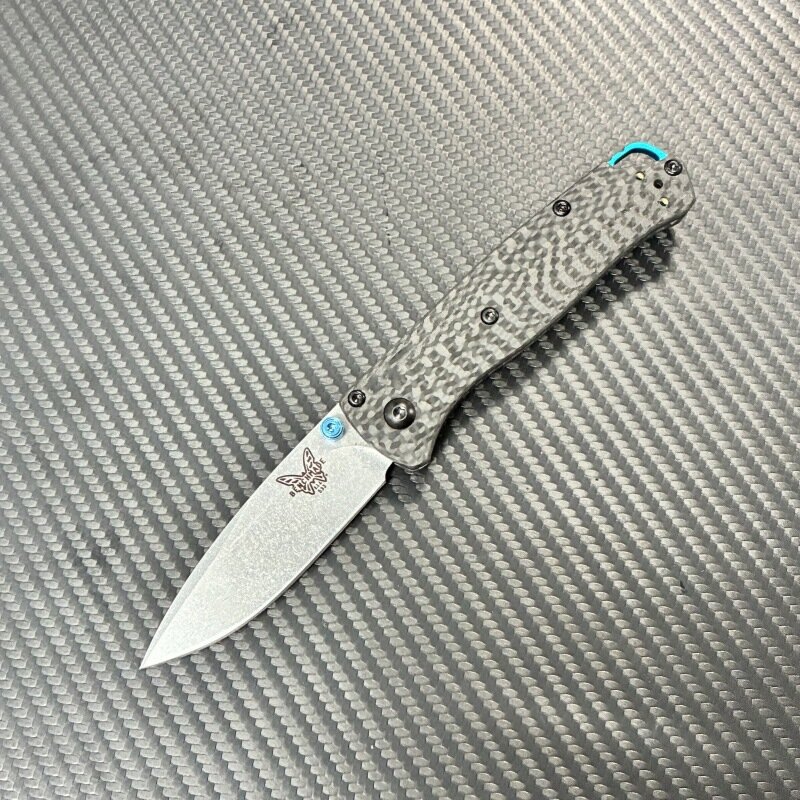Benchmade533-3 Складной нож с рукоятью из карбона, острый компактный карманный нож для активного отдыха на природе, портативный нож для повседневного ношения